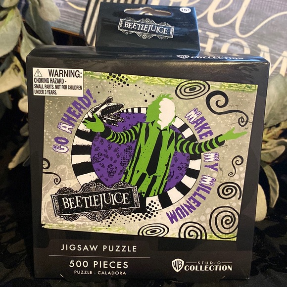 Beetlejuice | Toys | Wb Studio Collection Beetlejuice 50 Piece Puzzle ...